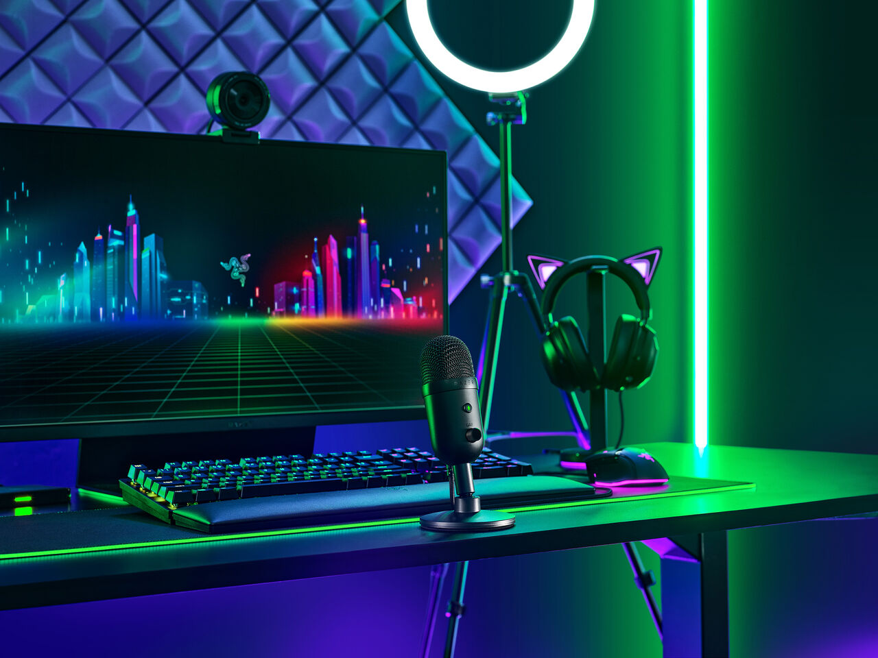 Razer Seiren V2 Pro / V2 X: Zwei neue Mikrofone für Profis und ...
