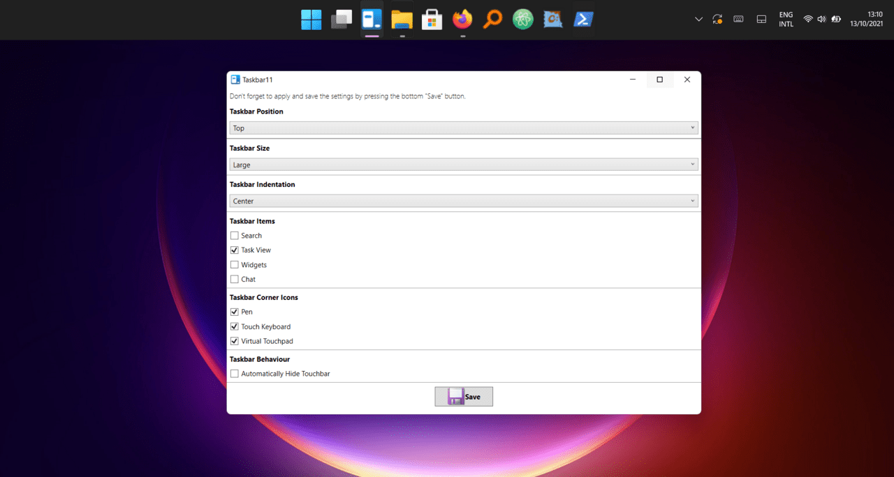 Taskbar11 für Windows 11: Portable App macht die Taskleiste wieder ...