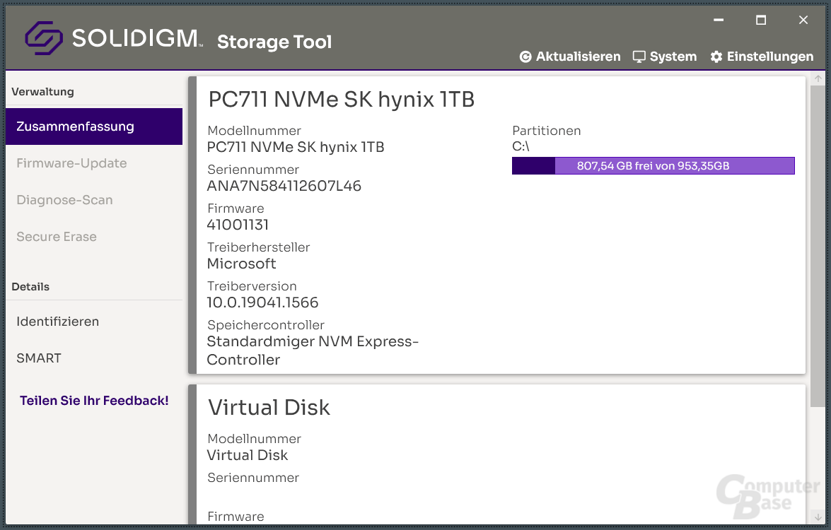 Solidigm Synergy Toolkit Download - ComputerBase