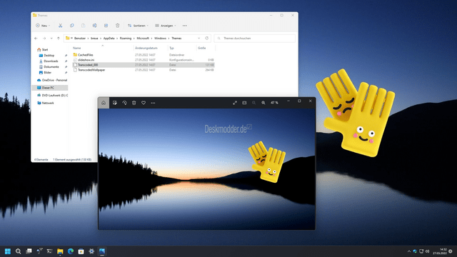 Windows 11: Microsoft klebt jetzt Sticker auf den Desktop - ComputerBase