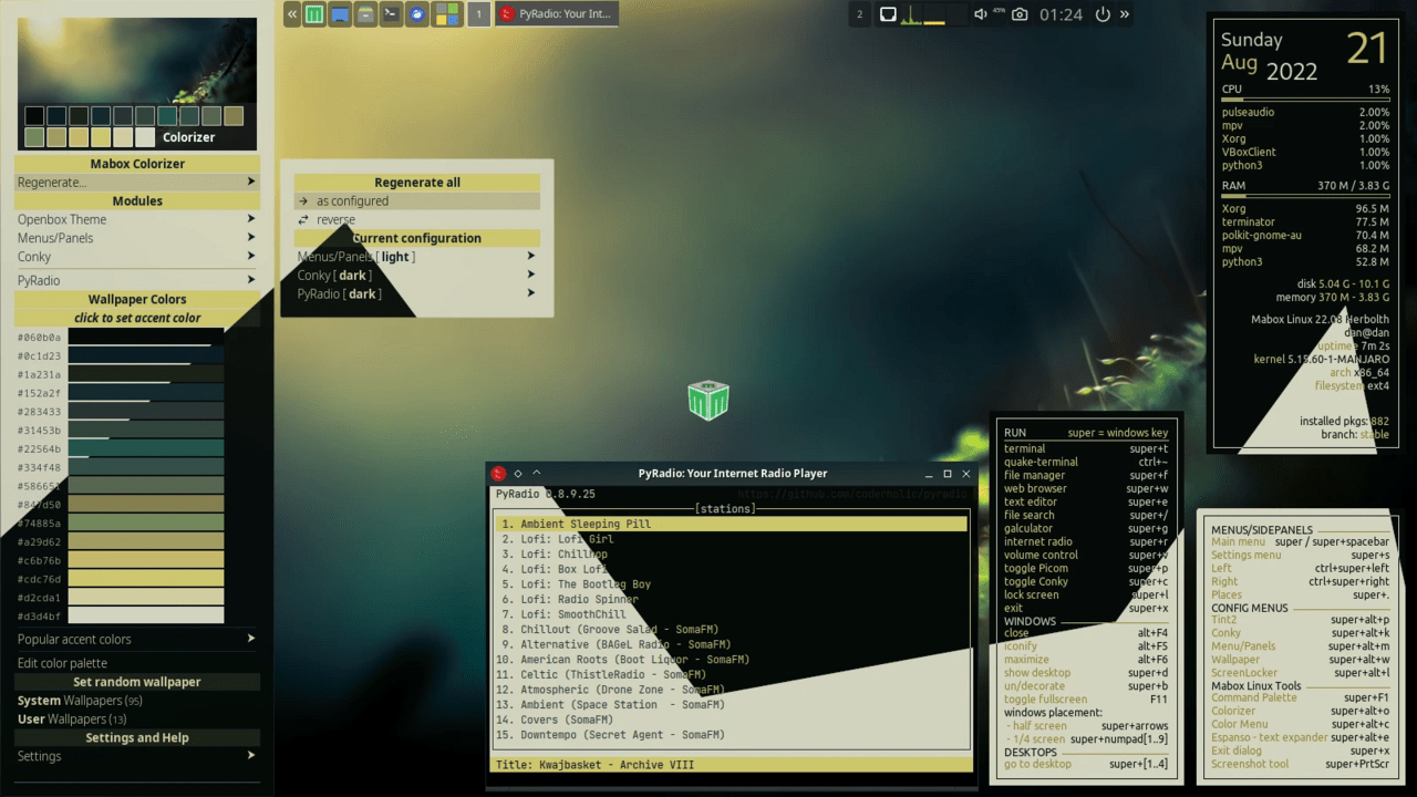 Mabox Linux: Distribution im Porträt - ComputerBase