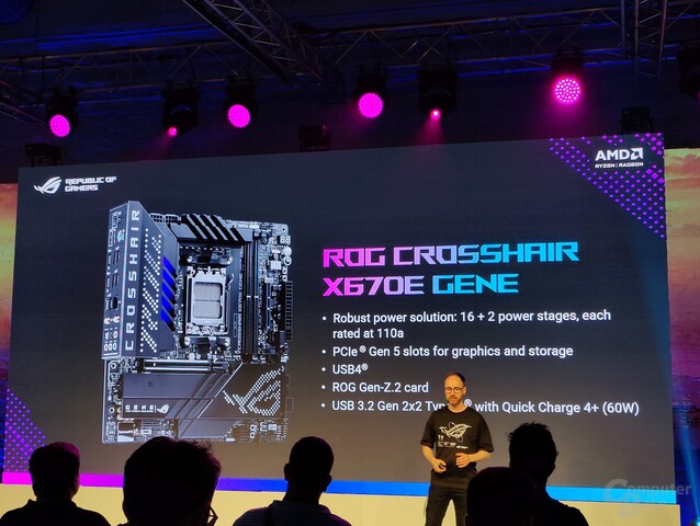 Asus: New AM5 up to ITX motherboards at Gamescom