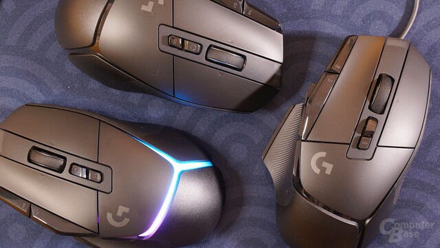 Logitech G502 X, X Lightspeed & X Plus im Test - ComputerBase
