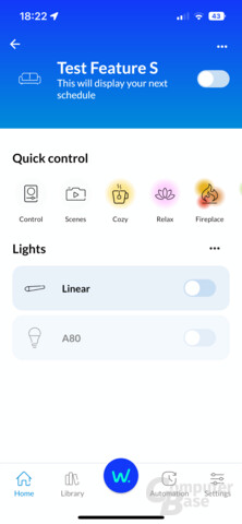WiZ SpaceSense ausprobiert: Lampen erkennen Bewegung per WLAN und schalten ein - ComputerBase