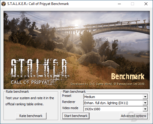 Stalker: Call of Pripyat Benchmark Download - ComputerBase