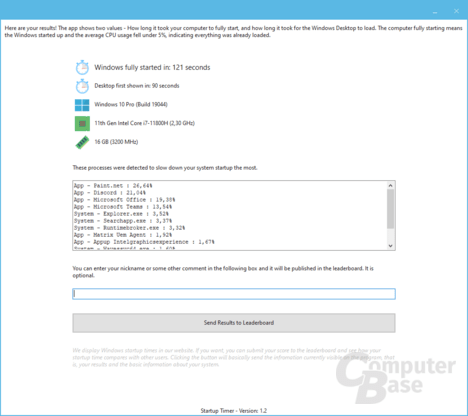 Startup Timer Download - ComputerBase