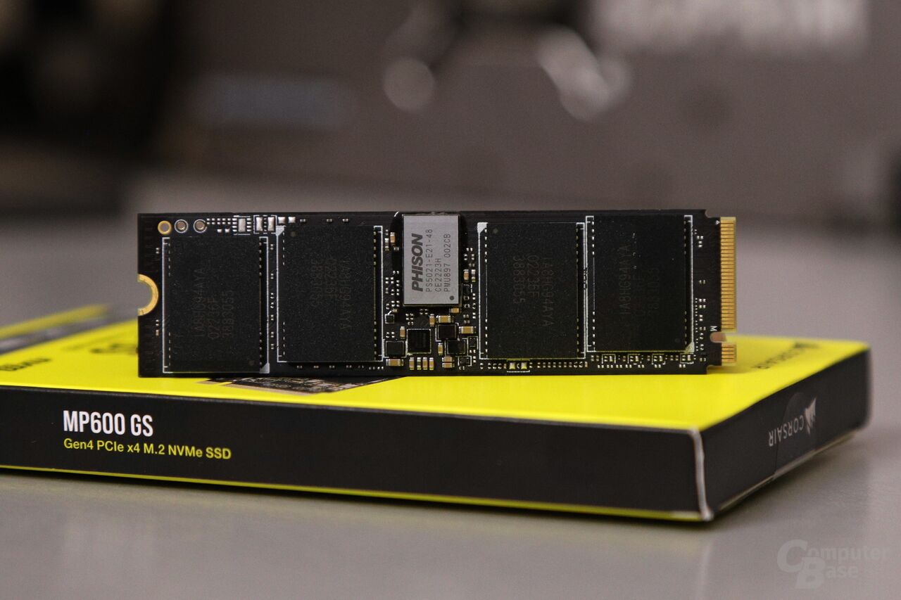 Corsair MP600 GS NVMe-SSD im Test - ComputerBase