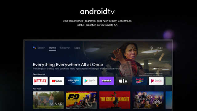 Android TV 13: Betriebssystem für smarte Fernsehgeräte erschienen ...