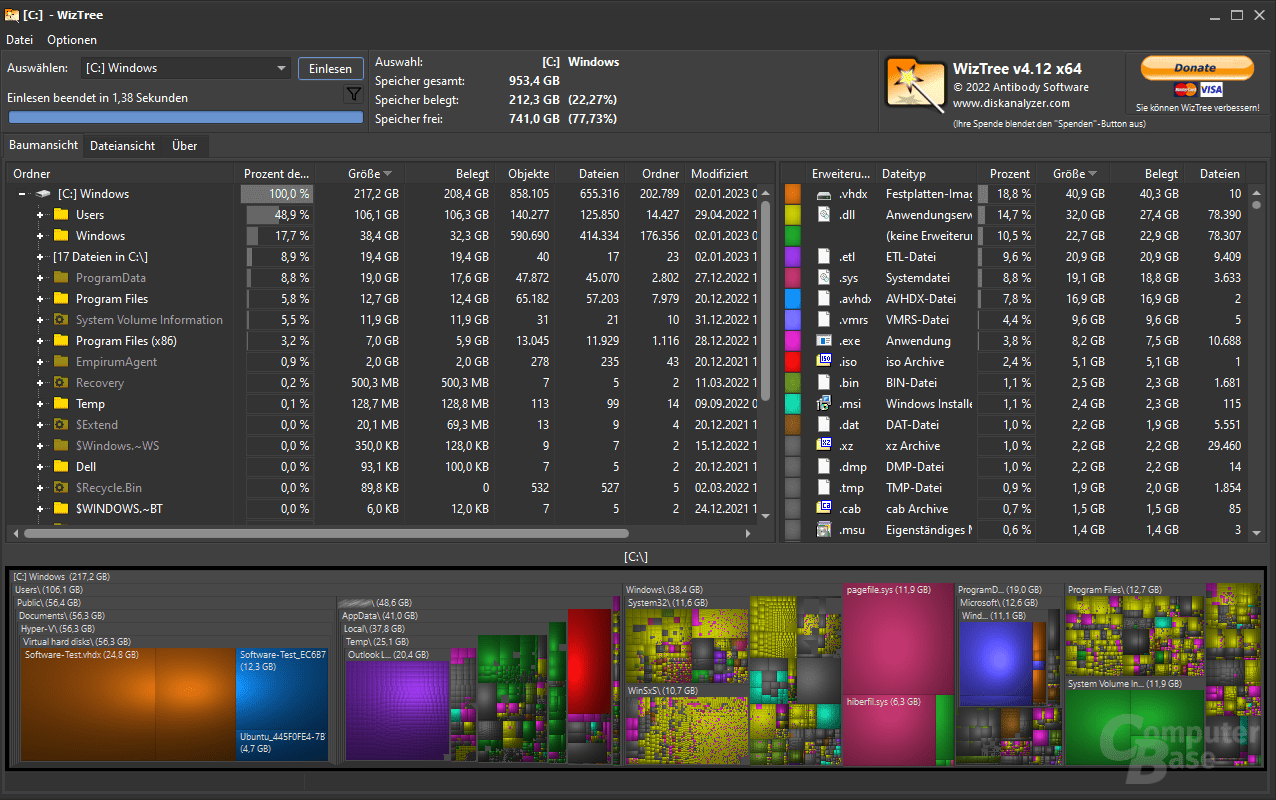 WizTree Download - ComputerBase