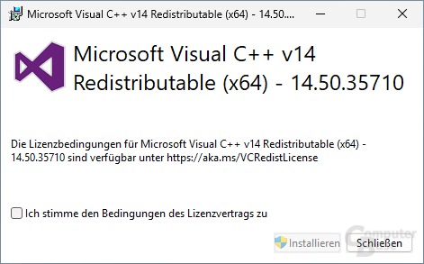 Visual C++ Redistributable Runtimes Download - ComputerBase