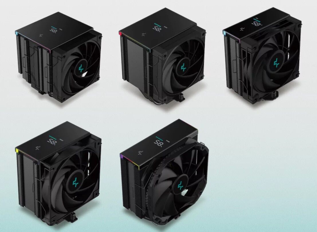 Deepcool: Displays auf Kühlern und Gehäuse für Temperaturen - ComputerBase