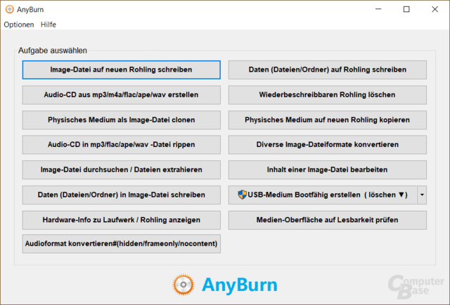 AnyBurn Download - ComputerBase