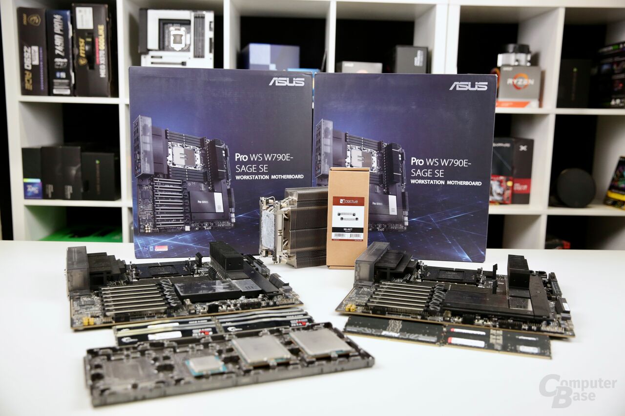 Intel Xeon w9-3495X mit 56-Kernen im Test - ComputerBase