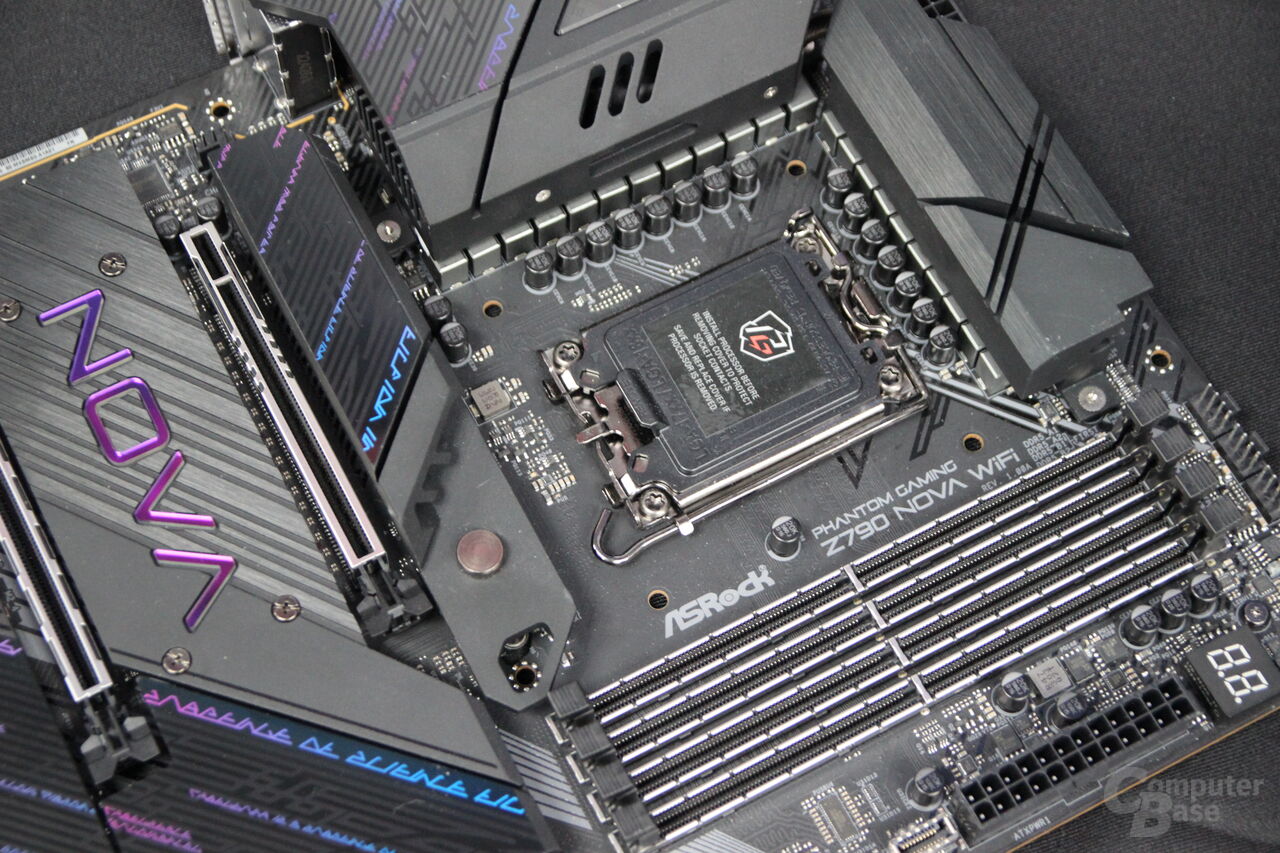 ASRock-Mainboards: Z790 Nova WiFi7 mit 6 M.2 trifft auf schlichtere ...