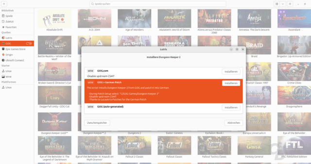 Lutris Download - ComputerBase