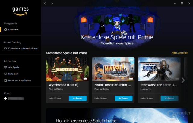 Amazon-Games-App Download - ComputerBase