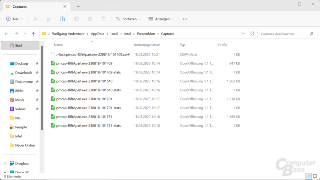 Presentmon Beta ausprobiert - ComputerBase