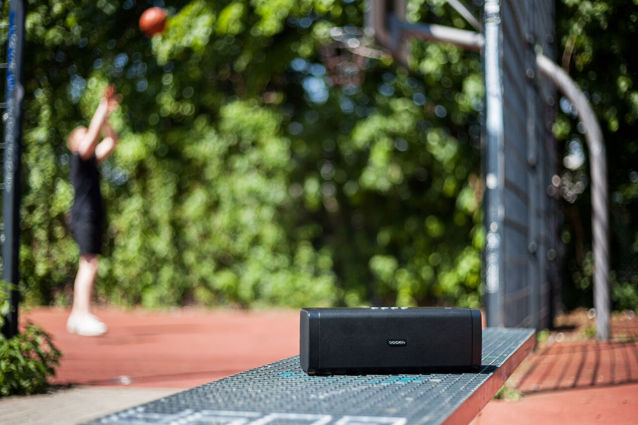Dockin D Fine Evo: Bluetooth-Lautsprecher mit austauschbarem Akku ...