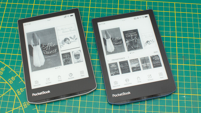 PocketBook Verse (Pro) vs. Amazon Kindle im Test - ComputerBase