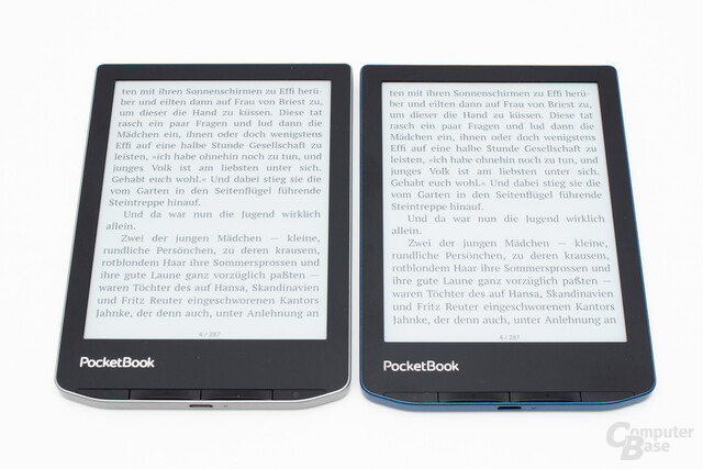 PocketBook Verse (Pro) vs. Amazon Kindle im Test - ComputerBase