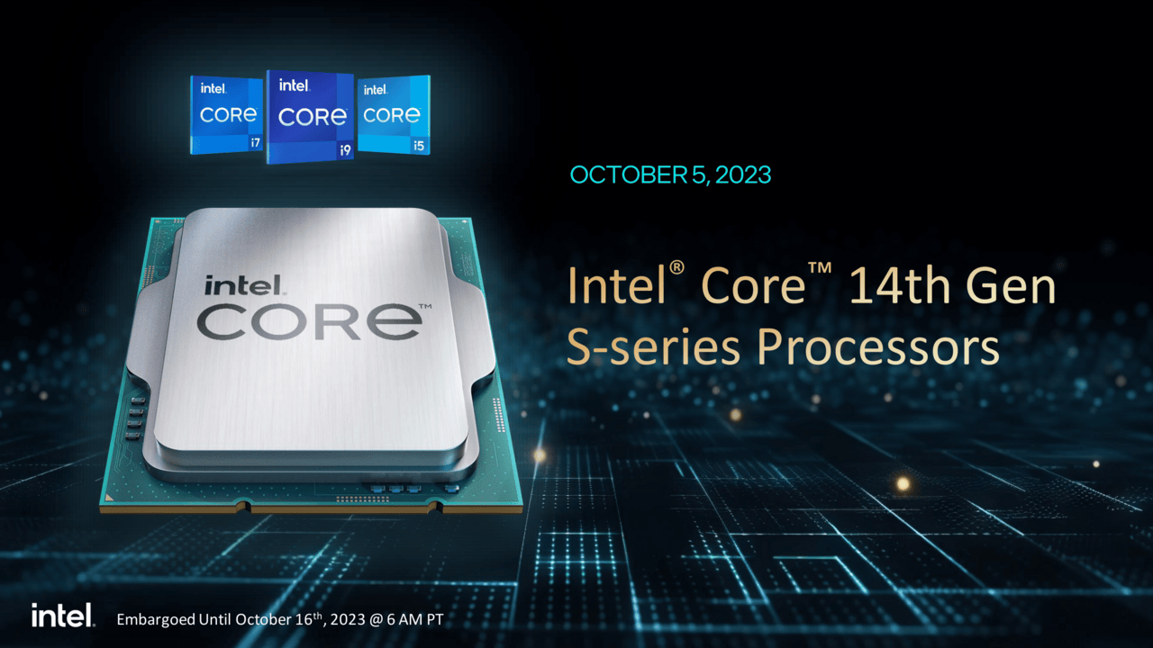 Intel Core i-14000: Raptor Lake Refresh startet mit sechs CPUs ab 294 ...