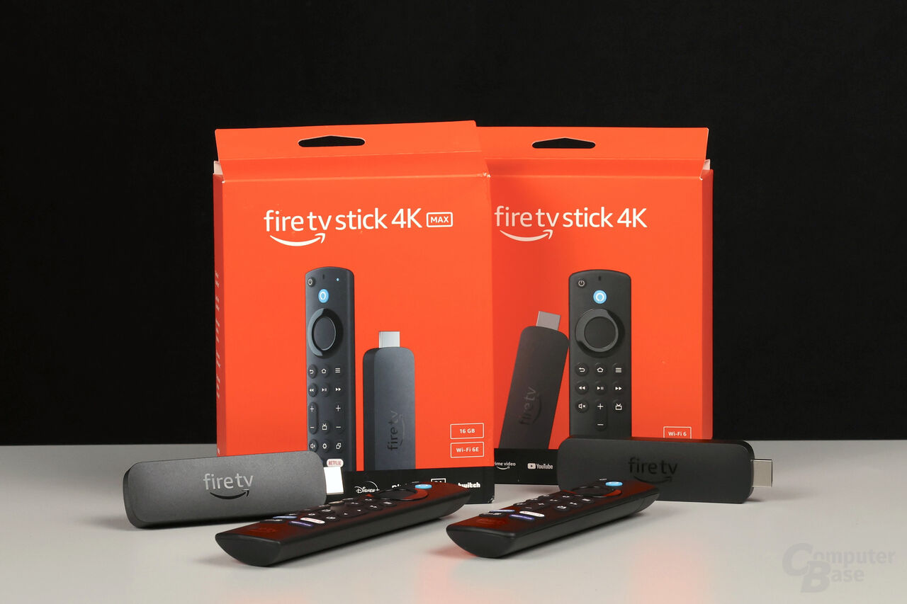 Amazon Fire TV Stick 4K und Fire TV Stick 4K Max im Test - ComputerBase