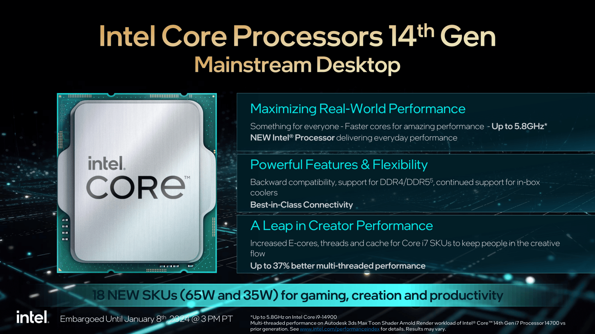 Intel Core i-14000: 18 neue Desktop-CPUs ersetzen Vorgänger zum ...