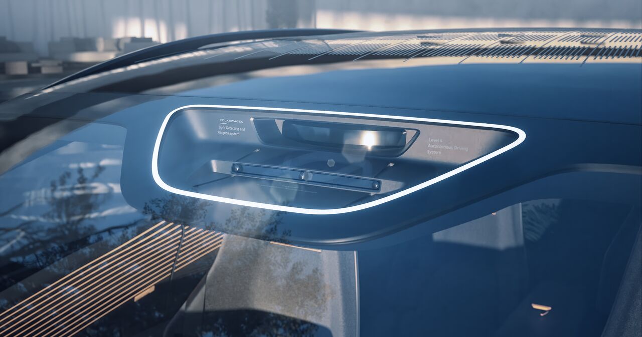 VW ID. Code: Neues Design für SUV mit Display-Fenstern und RGB-Augen ...