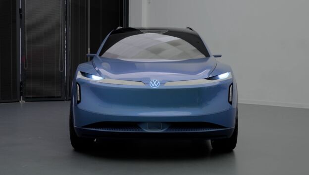 VW ID. Code: Neues Design für SUV mit Display-Fenstern und RGB-Augen ...
