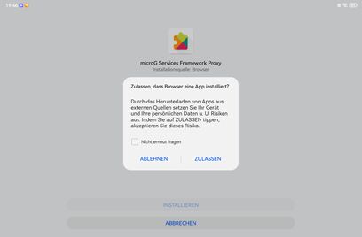 Huawei-Tablets: Google Play Store und Google Apps installieren ...