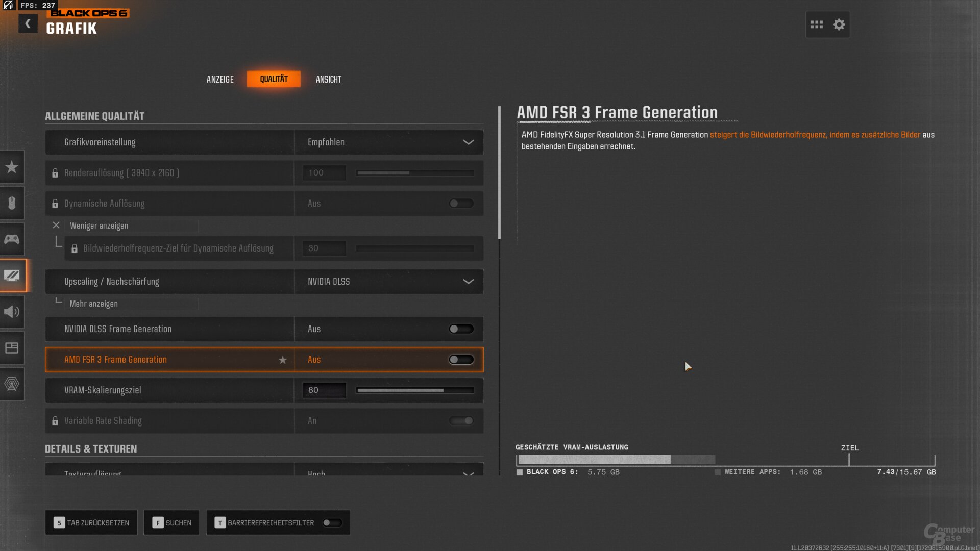 Call of Duty: Black Ops 6 im Benchmark-Test - ComputerBase