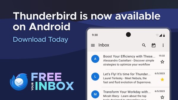 Open-Source-E-Mail-Client: Thunderbird Mobile für Android ist nun ...