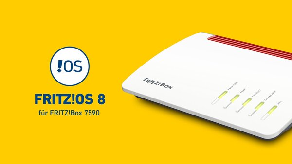 AVM: Fritz!Box 7590, 7583 und 7583 VDSL bekommen Fritz!OS 8 - ComputerBase
