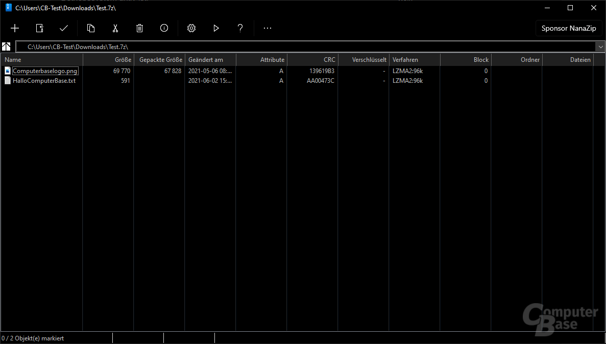 NanaZip Download - ComputerBase