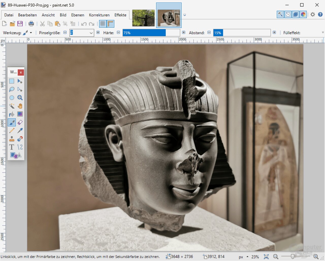 Bildbearbeitung: Paint.NET 5.1 erhält Farbmanagement und .NET 9.0 - ComputerBase
