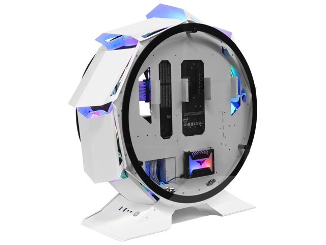 Mars Gaming MCORB Circular Tower: Dieses Gehäuse bildet einen Lüfter ...