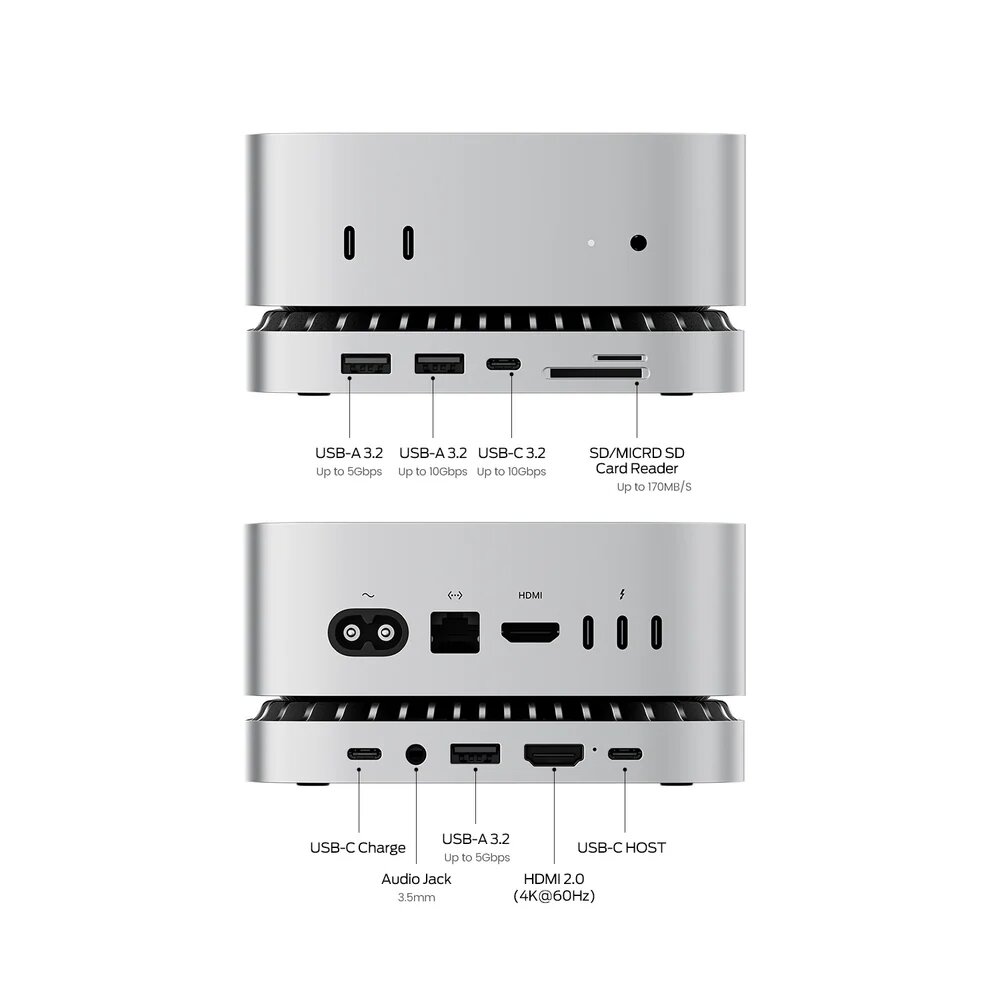 Mac mini M4: Günstige Docking-Station zur Speicher­erweiterung ...