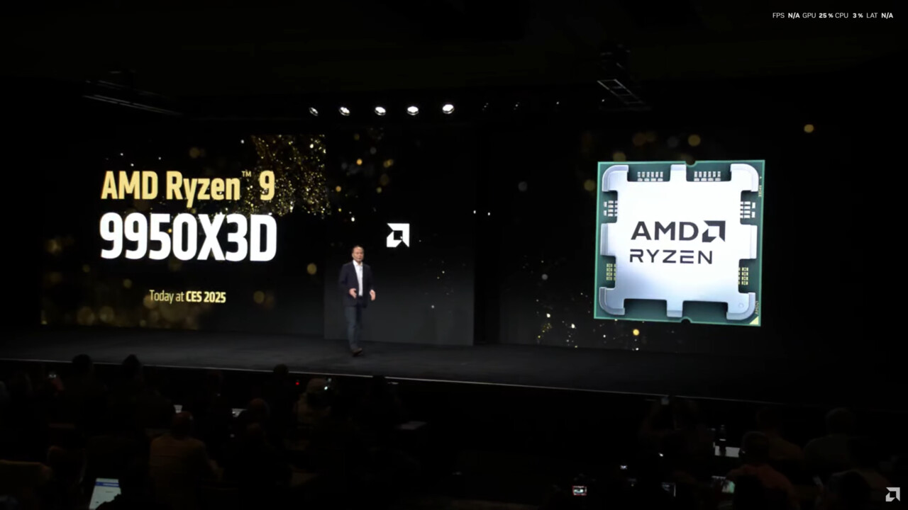AMD-Gaming-CPUs: Ryzen 9 9950X3D und 9900X3D erscheinen im März - ComputerBase
