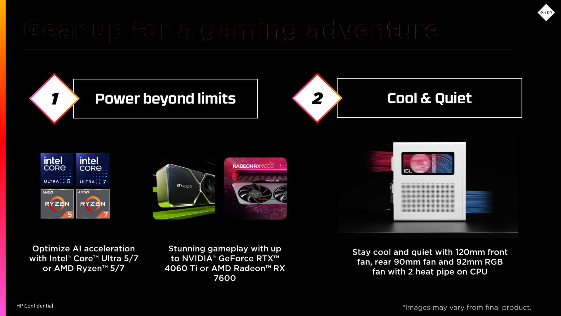 Omen 16L (2025): Kompakter Gaming-Desktop-PC nutzt einen 90-mm-Lüfter - ComputerBase