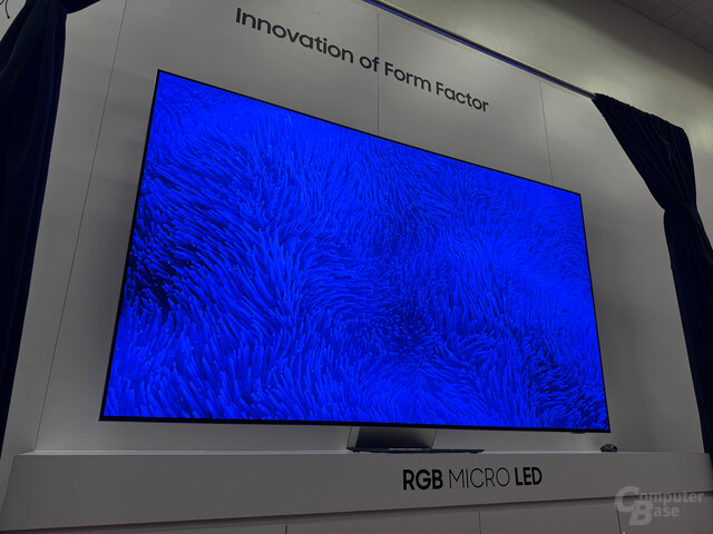 RGB Micro LED: Samsung entwickelt Fernseher mit RGB-Micro-LED-Backlight ...