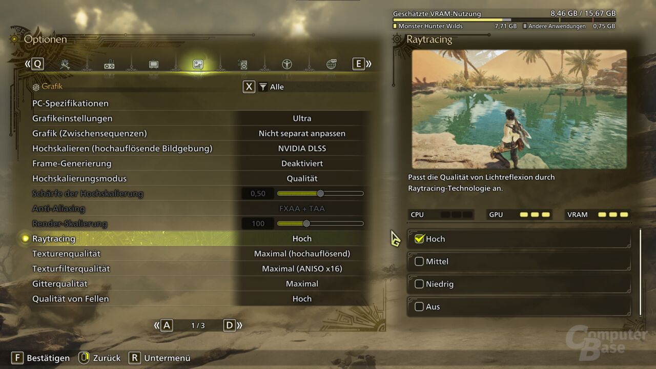Monster Hunter Wilds Benchmarks - ComputerBase
