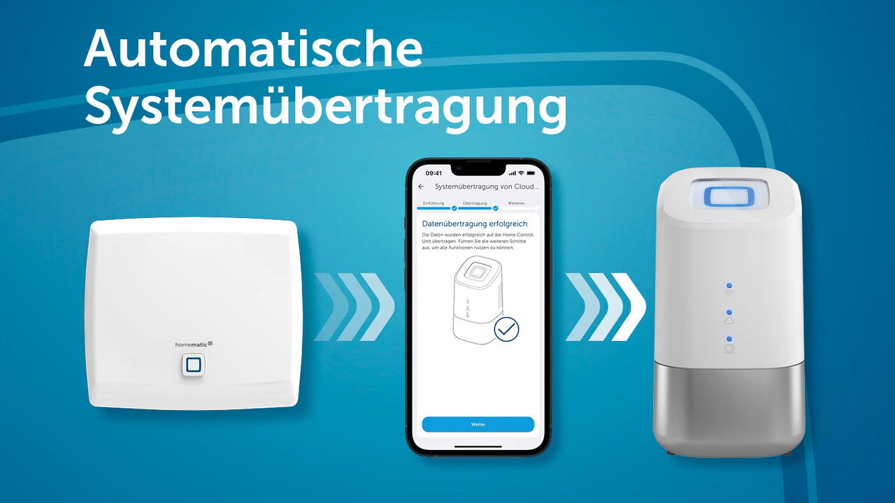 Homematic IP Home Control Unit: App-Update bringt Assistenten für ...