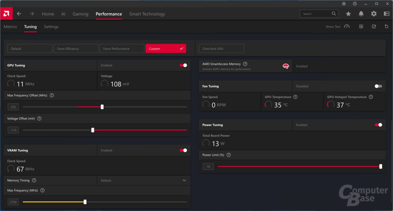 OC und UV auf der AMD Radeon RX 9070 XT im Test - ComputerBase