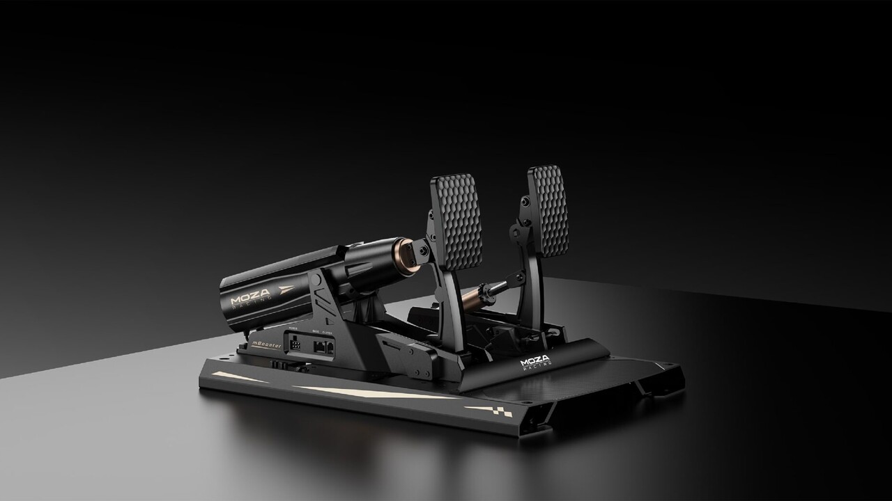 Erstes aktives Pedal: Moza stellt das mBooster Active Pedal vor ...