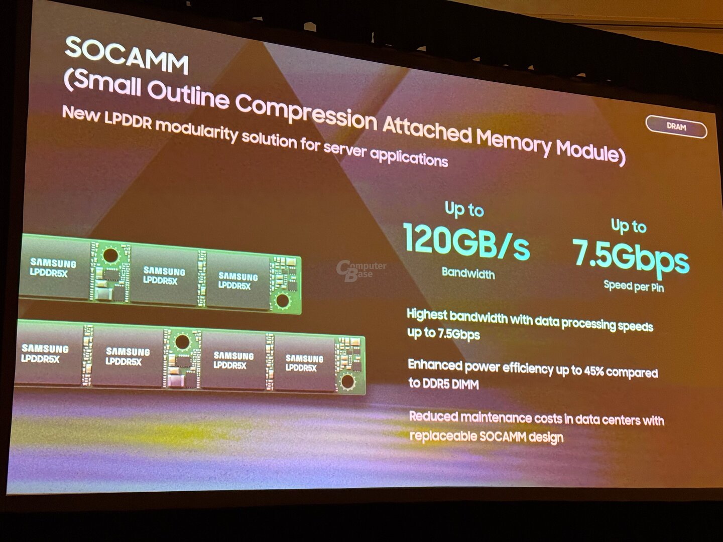 SOCAMM: LPDDR5X-basierte RAM-Riegel für hohe Kapazität und Bandbreite - ComputerBase