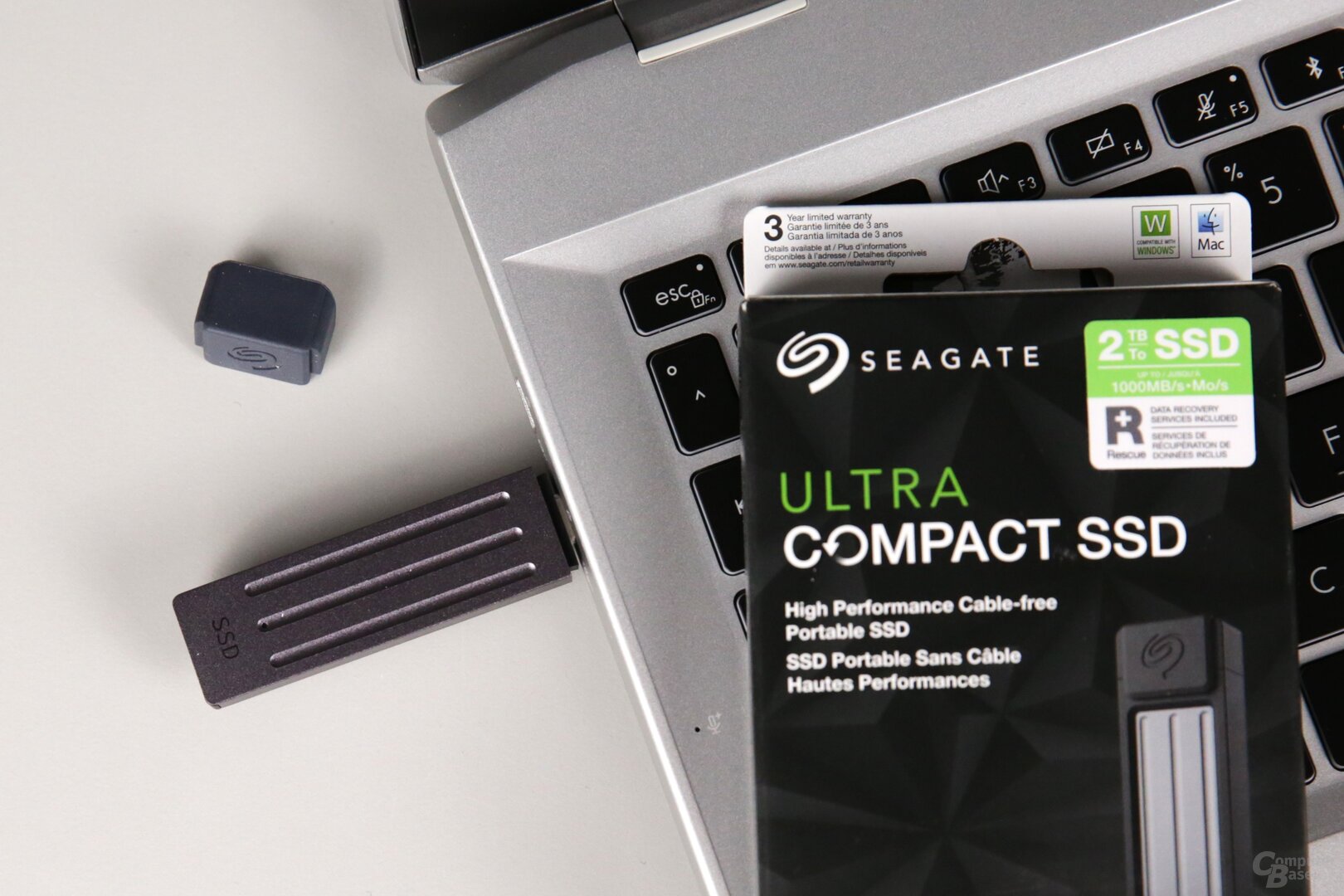 Seagate Ultra Compact SSD im Test: Die SSD im USB-Stick - ComputerBase
