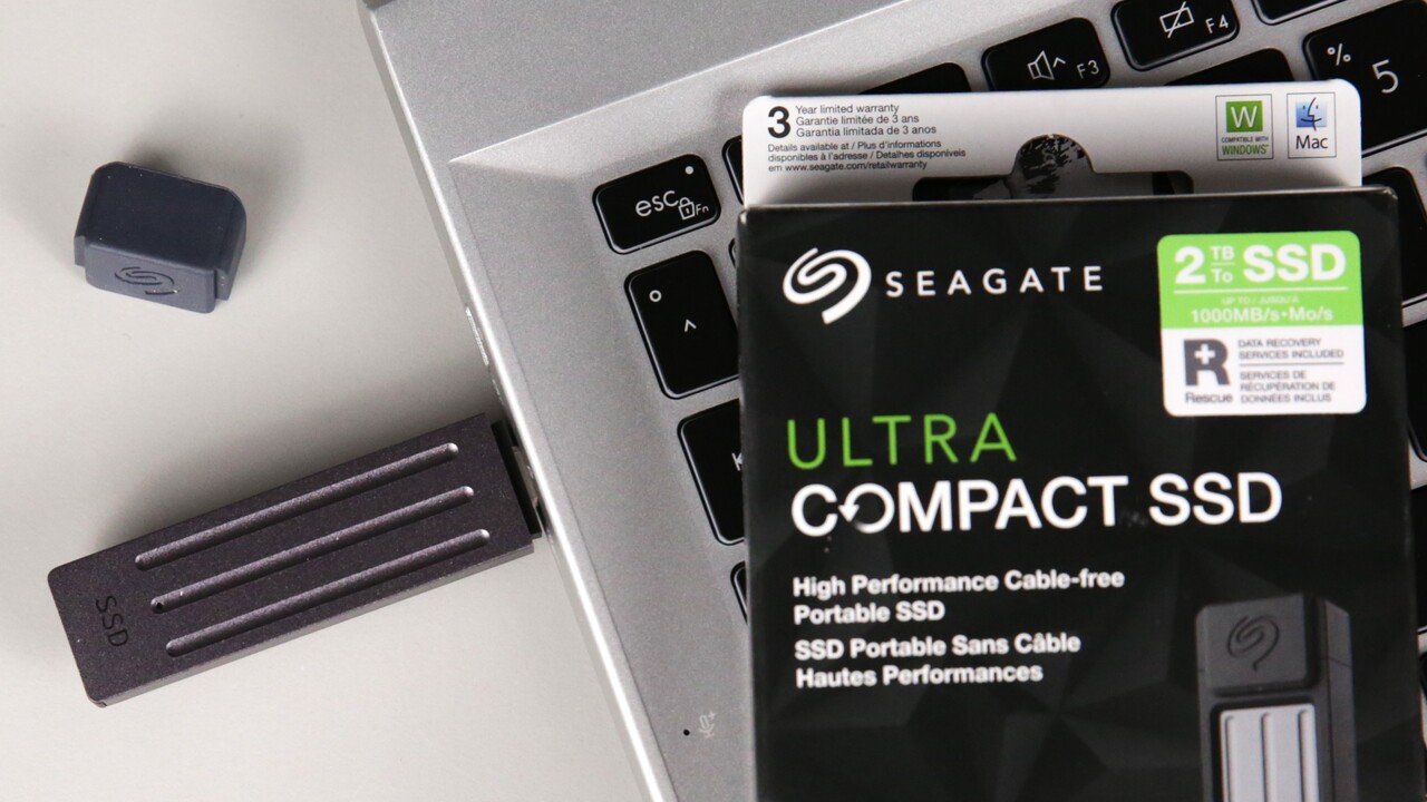 Seagate Ultra Compact SSD im Test: Die SSD im USB-Stick - ComputerBase