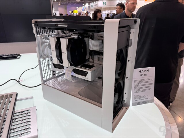 HAVN BF 360: Neues High-Airflow-Gehäuse mit 180×40‑mm Lüftern - ComputerBase