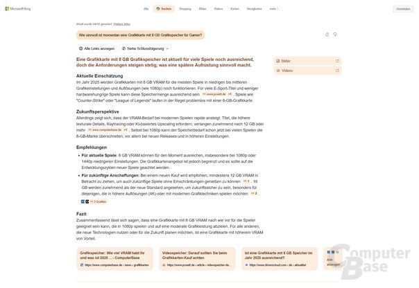 AI-Suchmaschinen: Google AI vs. ChatGPT, Perplexity & Copilot - ComputerBase