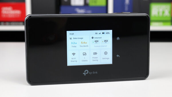 Mobiler 5G-Router TP-Link M8550 im Test - ComputerBase